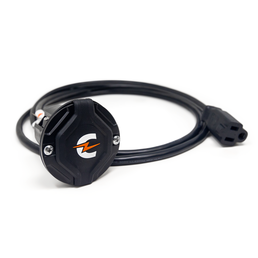 Charge Plug Port w/ 6ft AC ext